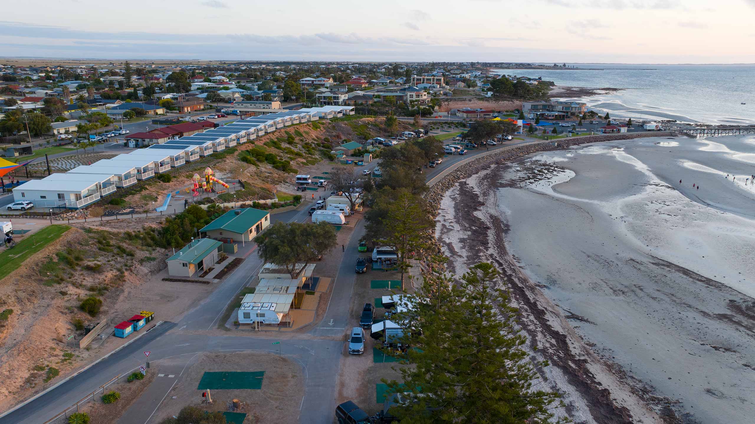 Accommodation - Lower Unpowered Sites | Moonta Bay Holiday Park ...